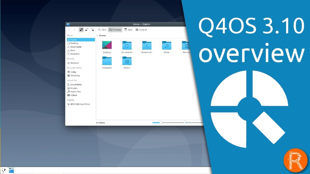 Q4OS 3.10 overview | The right desktop for your business. - YouTube