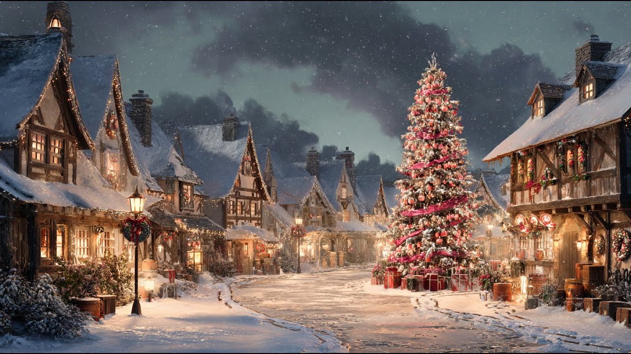 THE BEST LIVE CHRISTMAS WALLPAPER With Beautiful Christmas Music - 1 ...