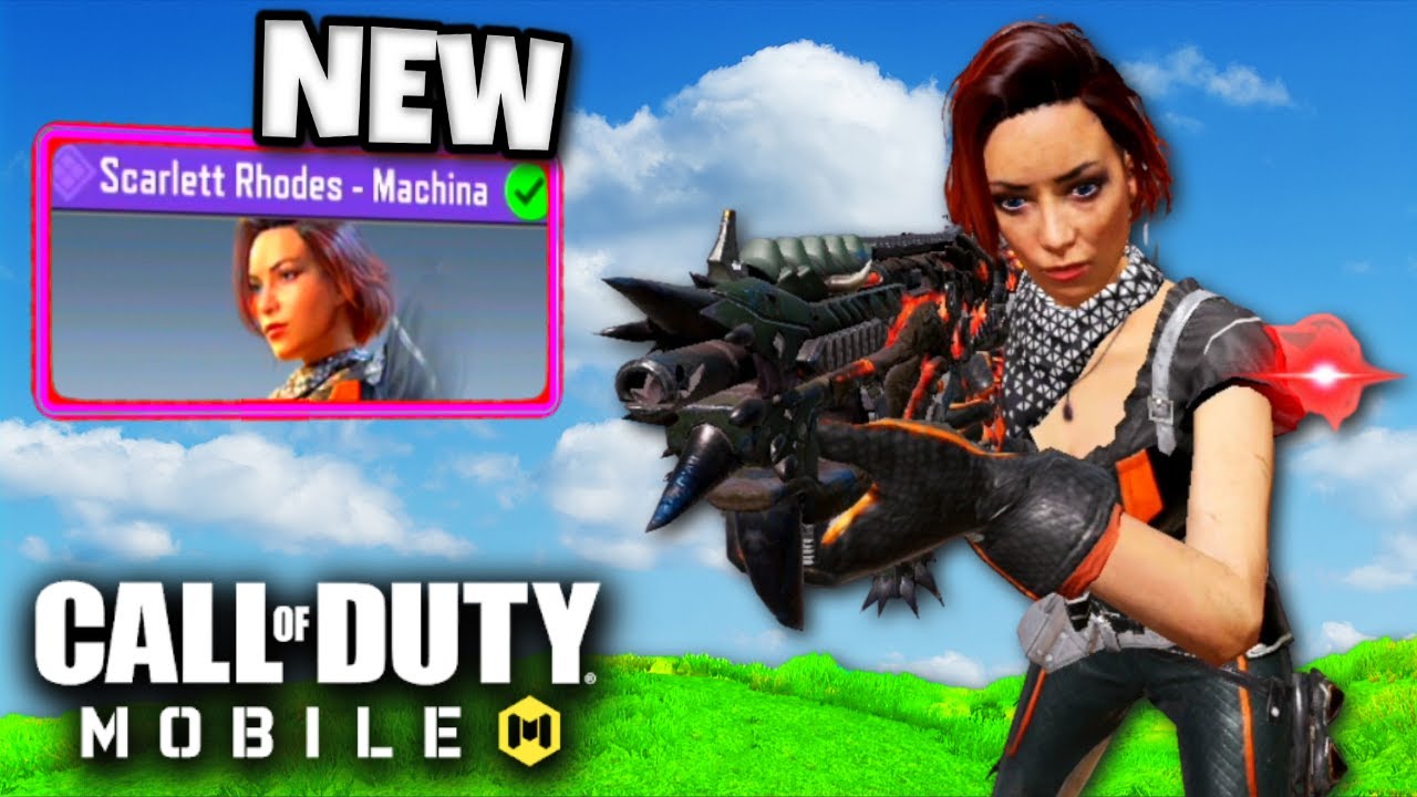 *NEW* SCARLETT RHODES - MACHINA 😍 | COD MOBILE | SOLO VS SQUADS - YouTube
