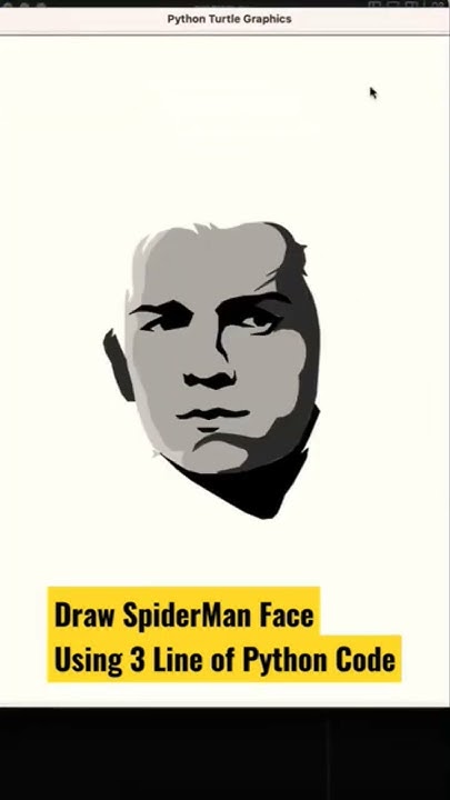 Spider Man Python Code Codinglover Python Codinglove Programming Youtube