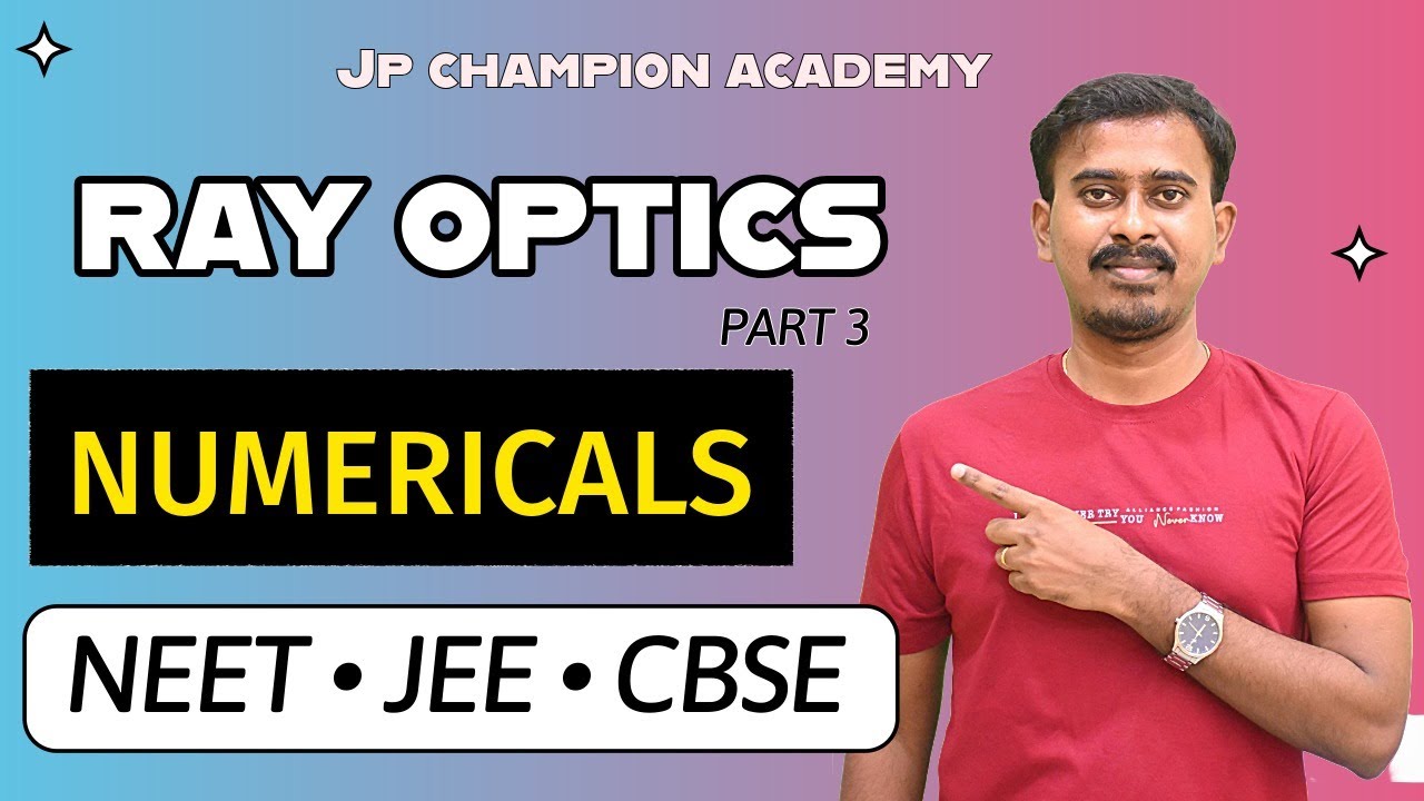 🔴 Prism Numericals 🔥 Ray Optics Class 12 | CBSE PYQs + NEET JEE ...