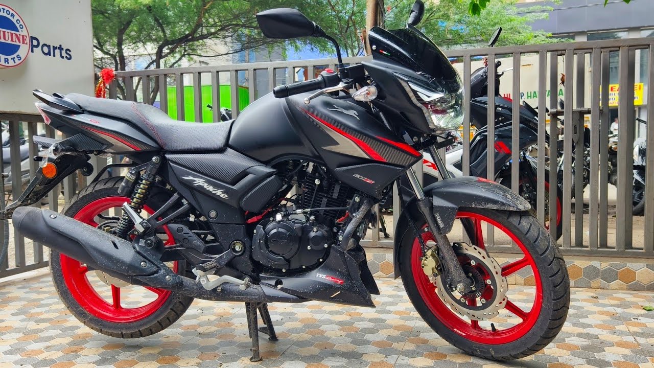 Tvs Apache RTR 160 2V Race Edition 2024 Launched| On Road Price ...