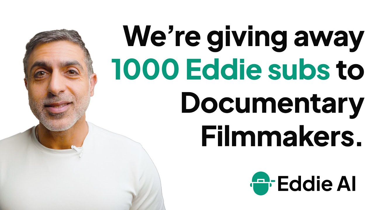 We're Giving Away 1000 Eddie Memberships to Doc Filmmakers. - YouTube