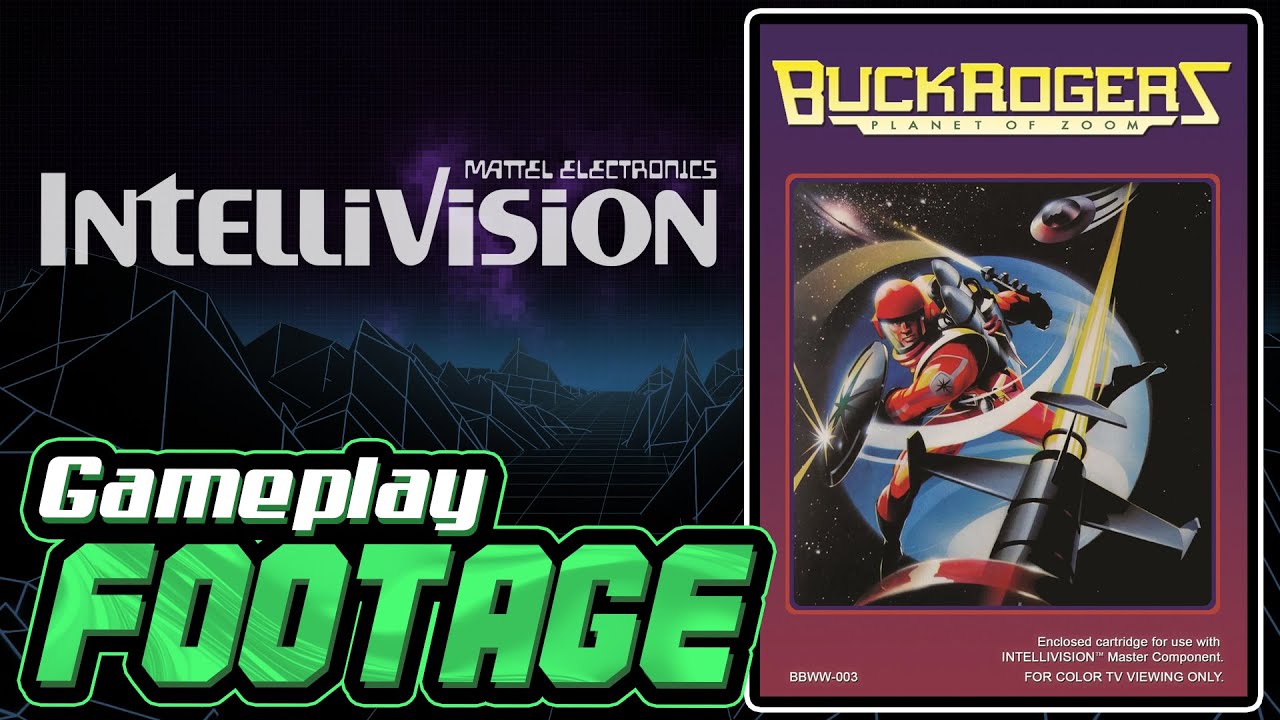 Buck Rogers Planet of Zoom Gameplay Footage for Intellivision - YouTube