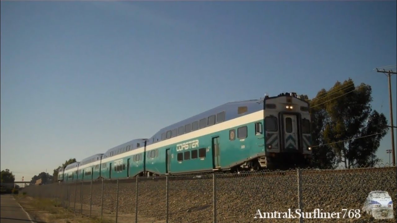 Metrolink 604 with Coaster consist! - YouTube