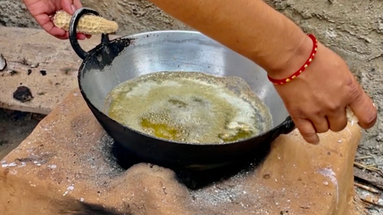 Rural Nepal Village Ghee/butter making process|| Homemade Ghee - YouTube