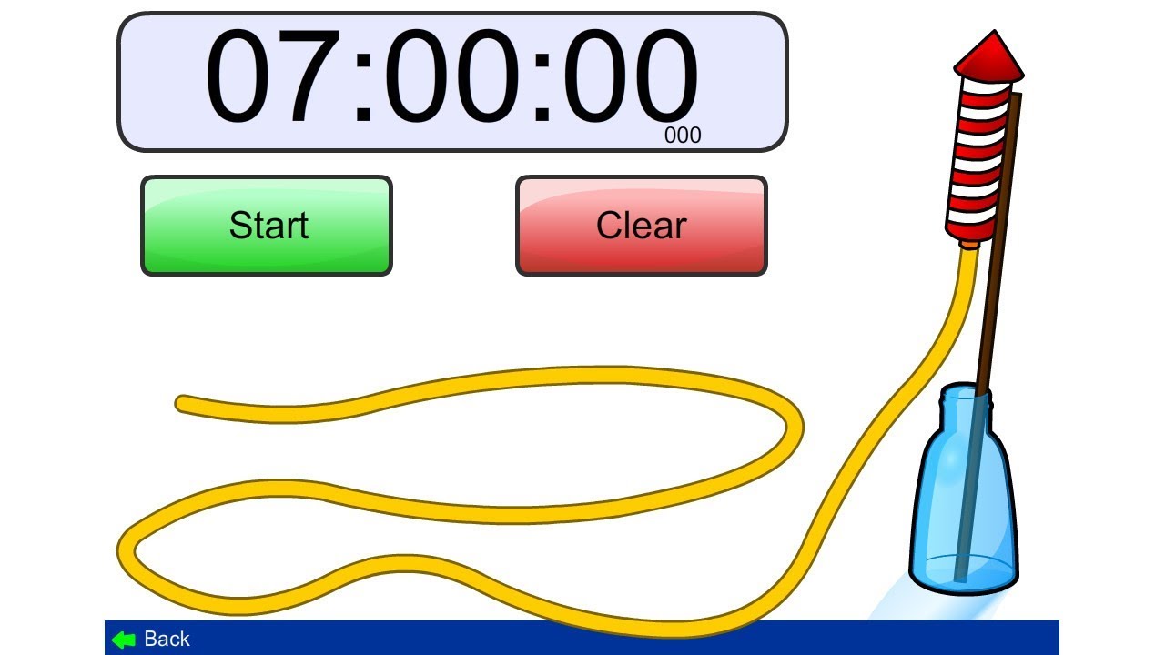 #264 7 Hour Alarm Clock 7 Hour Rocket Alarm Clock - YouTube