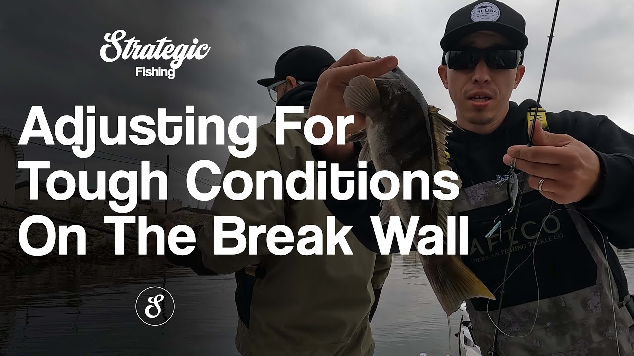 Adjusting For Tough Conditions On The Break Wall - YouTube