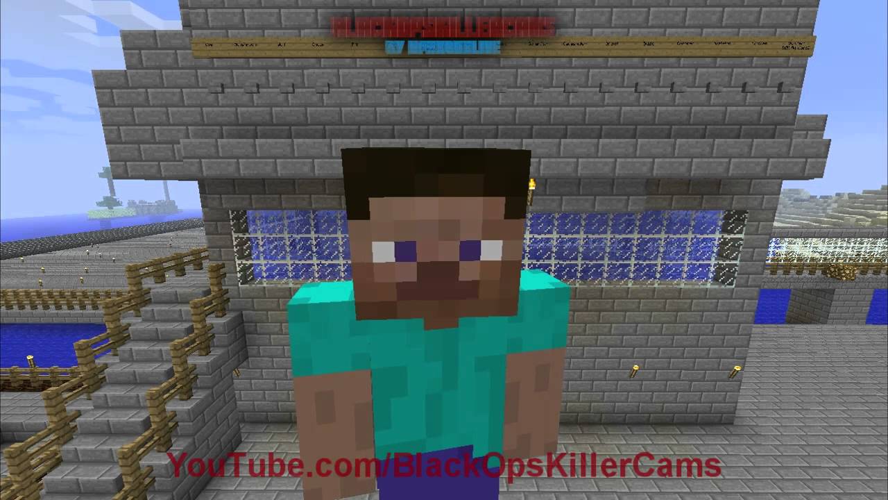 Minecraft Time Lapse - Random Redstone Mob & Animal Farm / Loot Tank ...