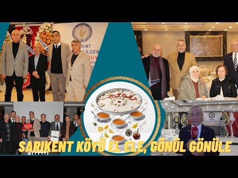 BİRLİK OLUNCA GÜÇLÜYÜZ, BERABER OLUNCA SARIKENT’İZ  sadece \