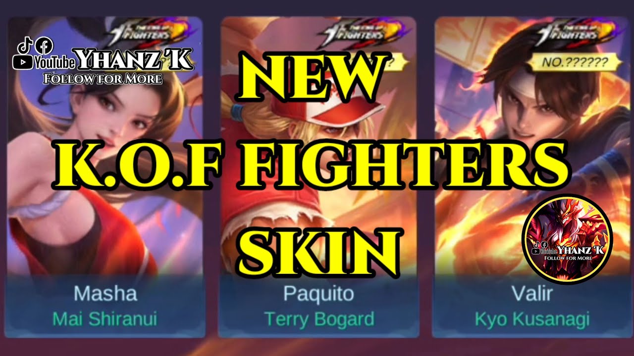 MLBB NEW K.O.F'97 SKIN 2024//YHANZ 'K #mlbb #mobilelegends #newskin ...