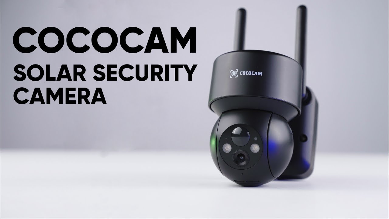 COCOCAM Solar Security Camera Review - YouTube