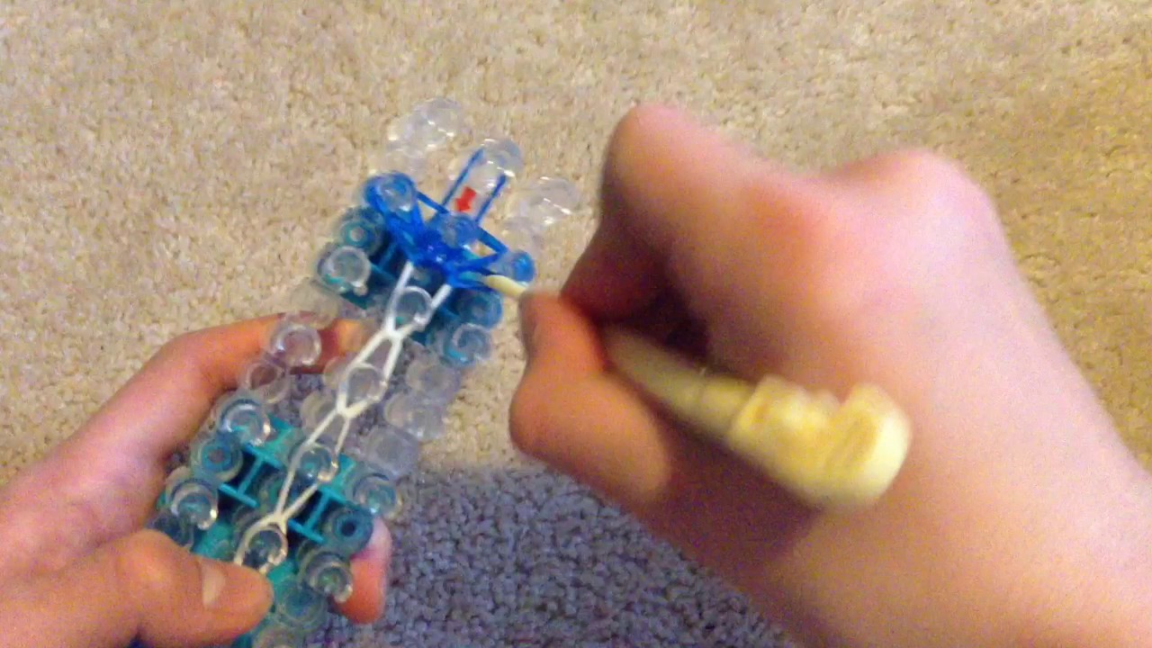 Rainbow loom sword tutorial - YouTube