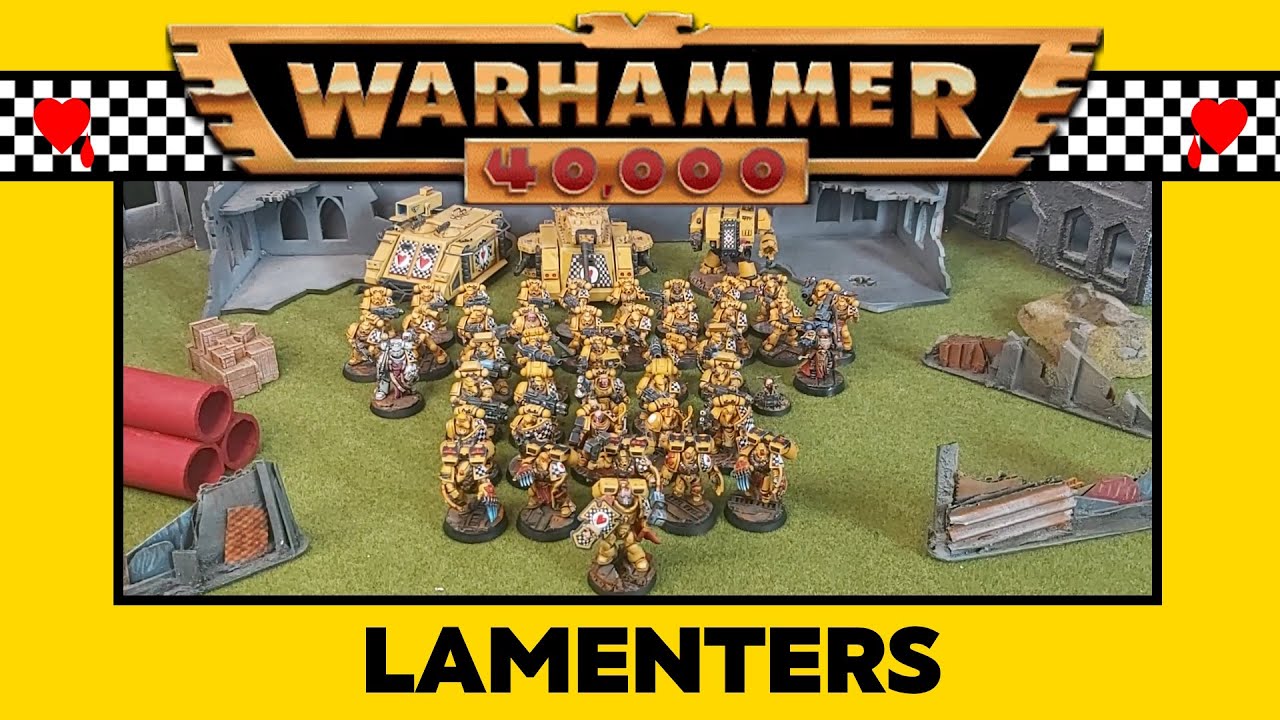 Lamenters - my ebay rescue Warhammer 40k army - YouTube