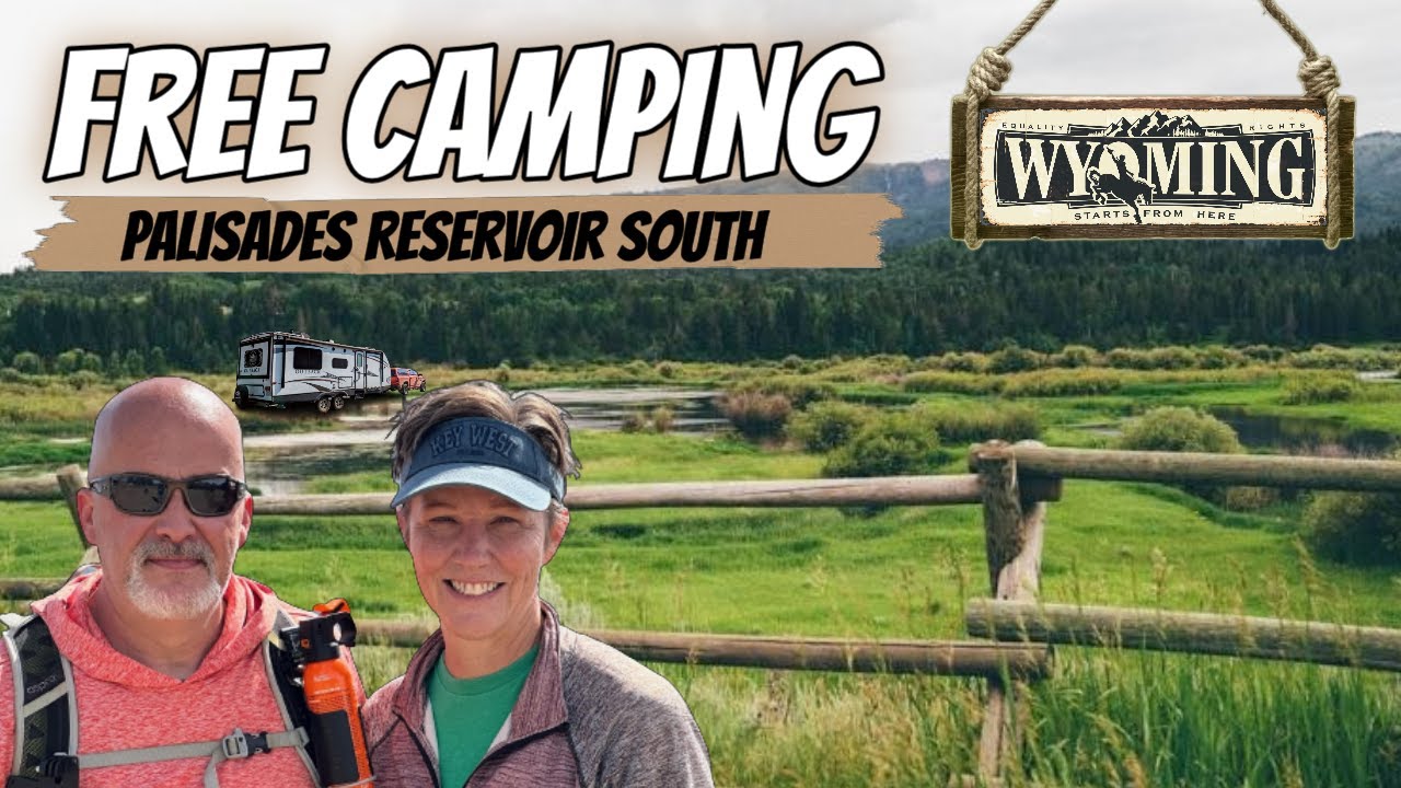 Free Camping | Palisades Reservoir South | Alpine, Wyoming - YouTube
