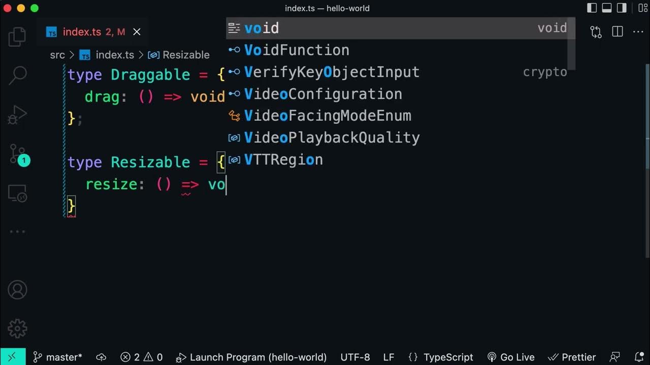 The Ultimate TypeScript Course，Advanced Types: Intersection Types - YouTube