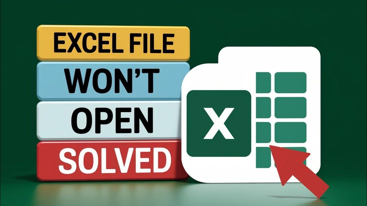 How to Open Excel Files Quickly - YouTube