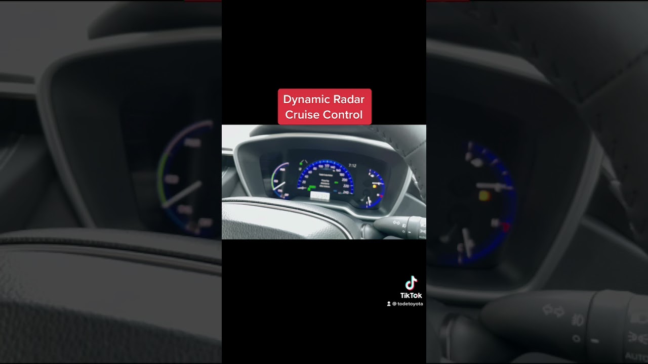 Toyota DRCC All Speed Range (Dynamic Radar Cruise Control) ใช้ยังไง มา ...