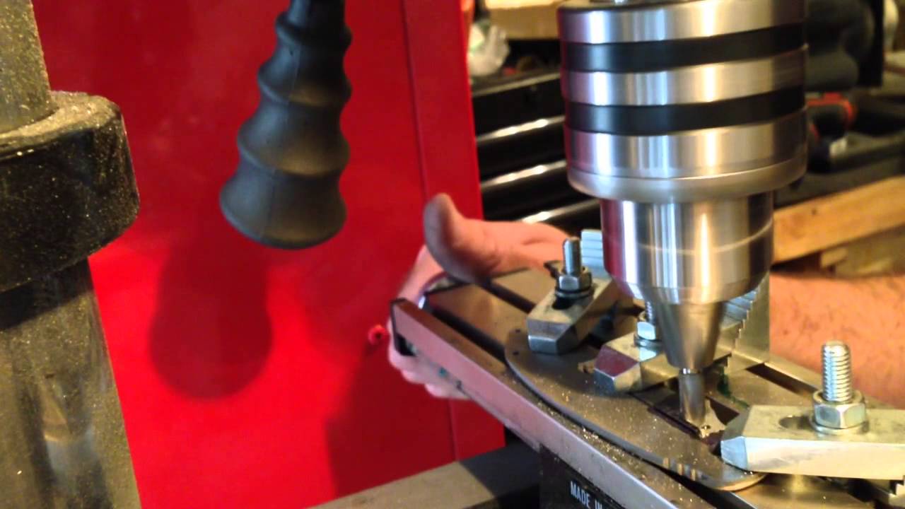 milling for lock bar insert part 2 - YouTube