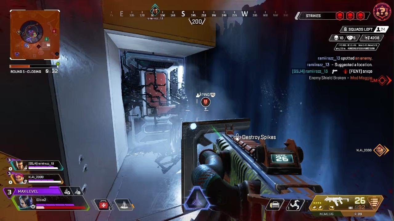 Apex Legends 3 Three Strikes Win - YouTube