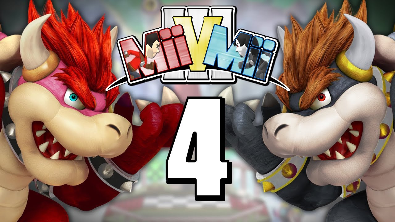 Mii V Mii 3 | Fight 4: Bowser v Bowser (Super Smash Bros. Fighting ...