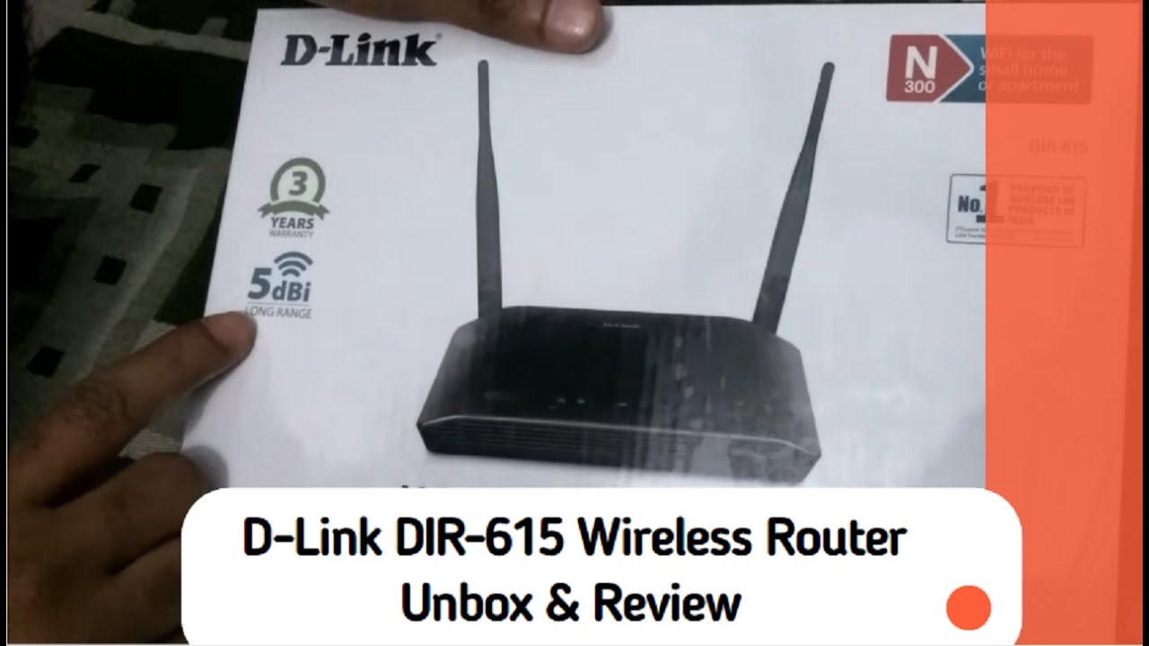 D-Link DIR-615 Wireless Router Unboxing/Review - YouTube