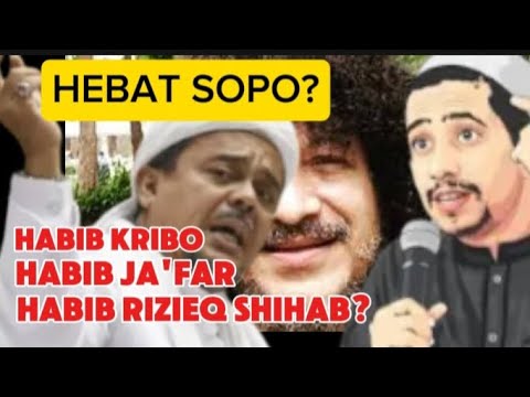 DAHSYAT SIAPA YA! Habib Kribo, Habib Rizieq dan Habib Ja'far - YouTube