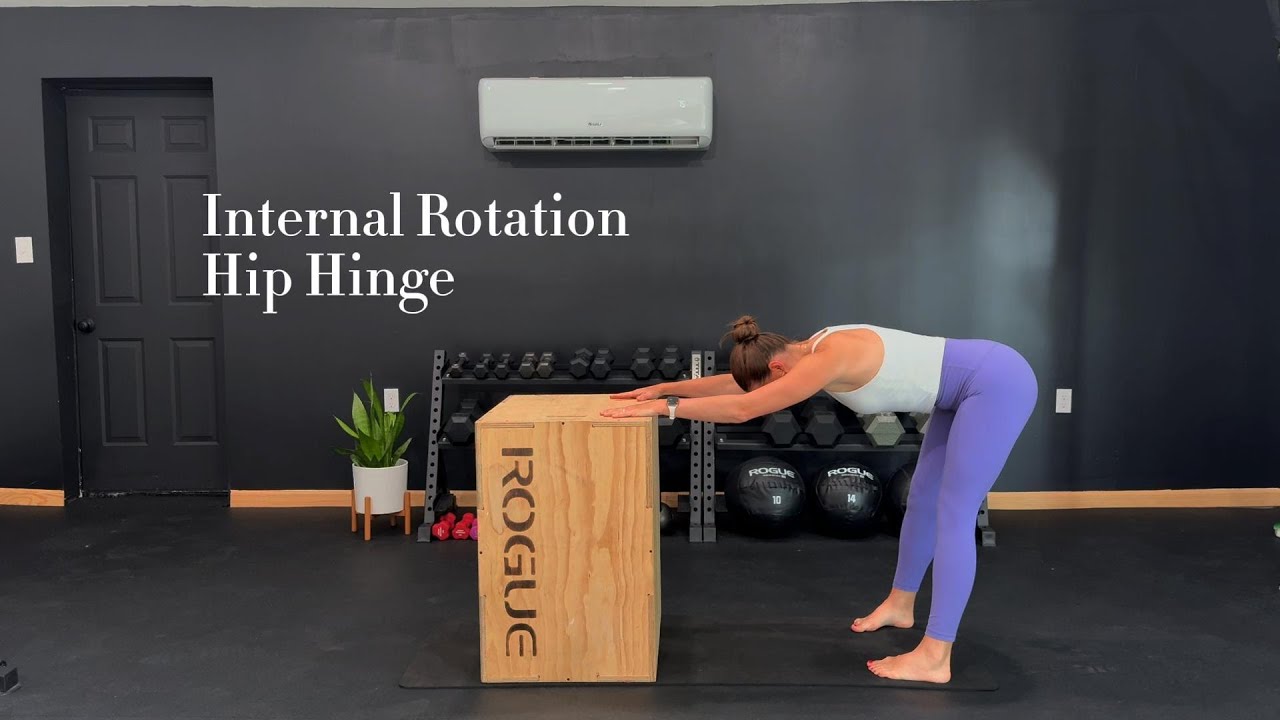Internal Rotation Hip Hinge for Pelvic Floor & Core Strength | Pelvic ...