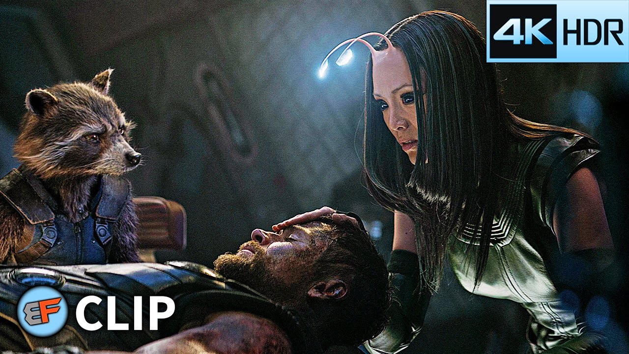 Guardians of the Galaxy Rescue Thor Scene | Avengers Infinity War (2018 ...