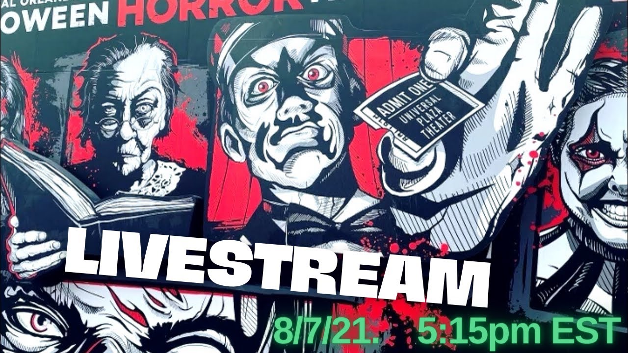 🔴LIVE🔴 from UNIVERSAL STUDIOS! Let’s see if there’s new HHN updates ...