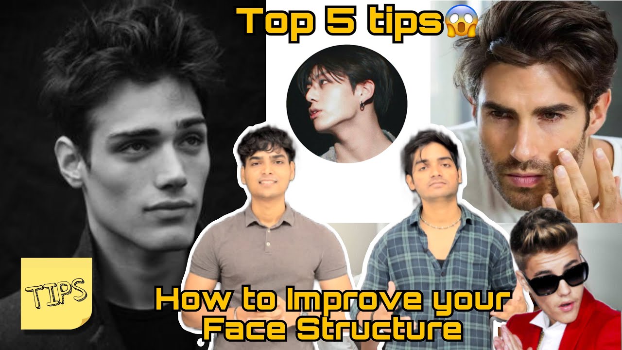 How to Improve your Facial Attractiveness|| Sharper Jawline|| Mewing ...