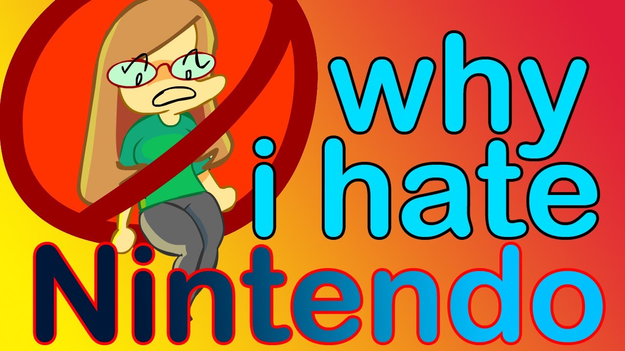 Why I hate Nintendo. (animation thing) - YouTube