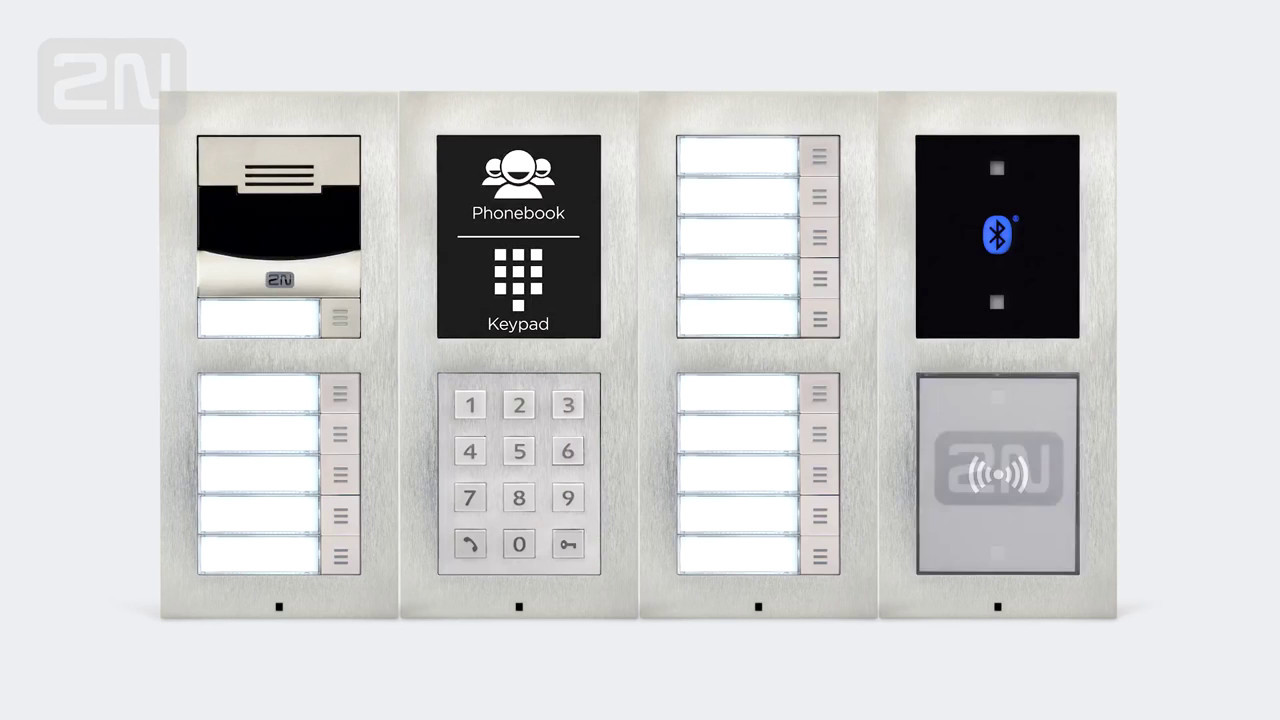2N Helios IP Verso - en modern och flexibel porttelefon - YouTube
