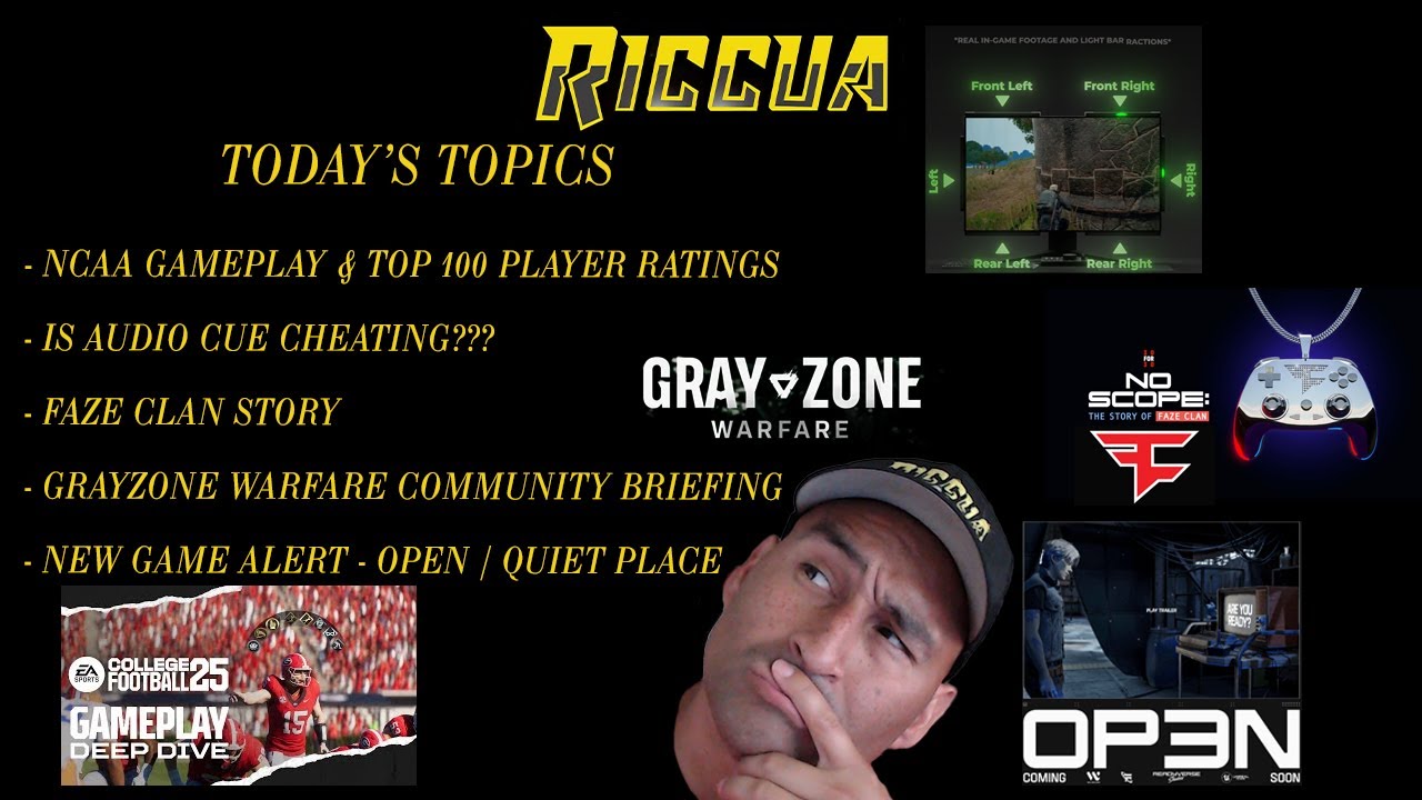 NCAA Gameplay & Rosters released, what is Audio Cue for your monitor ...
