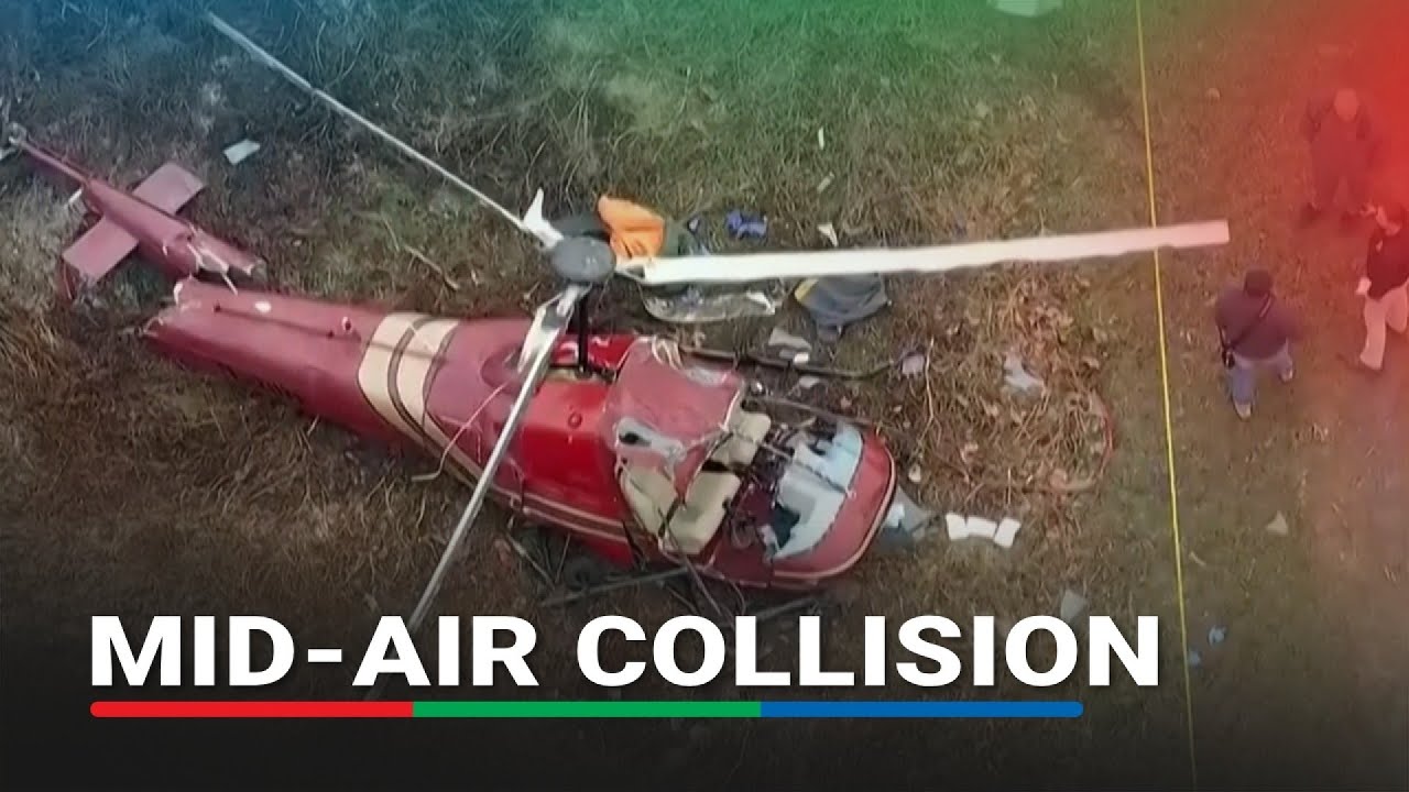 2 helicopters crash in New Jersey after colliding mid-air | ABS-CBN ...