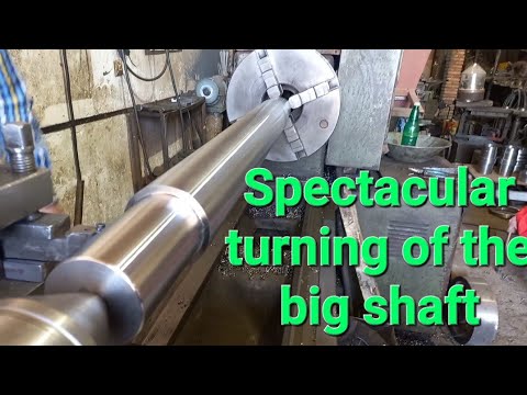 turning | Turning skill in shaft turning - YouTube