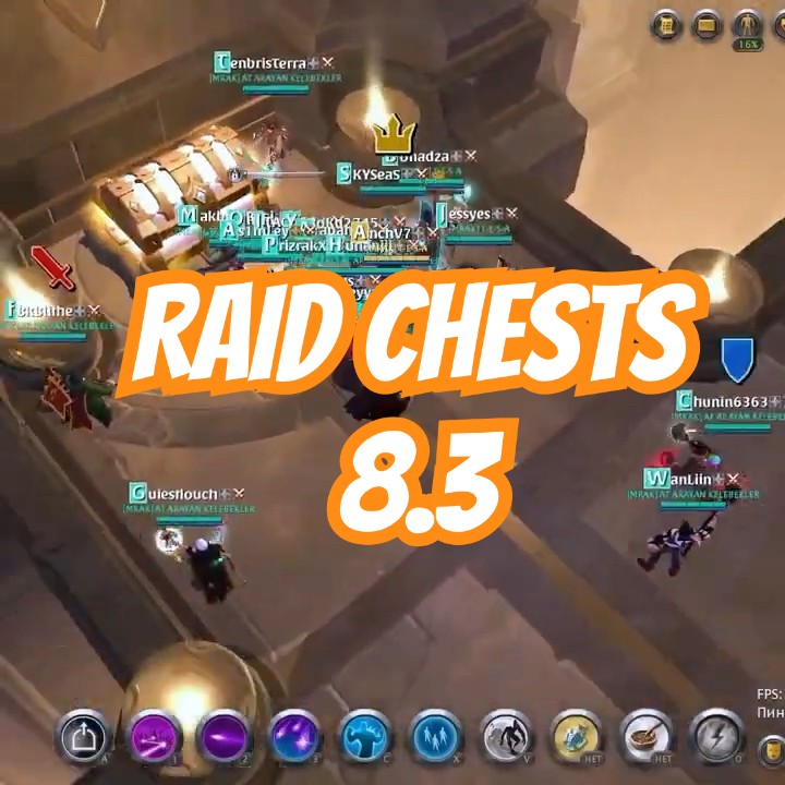 RAID CHESTS 8.3 [MRAK] #albiononline #альбион #dorado #avalon #лега # ...
