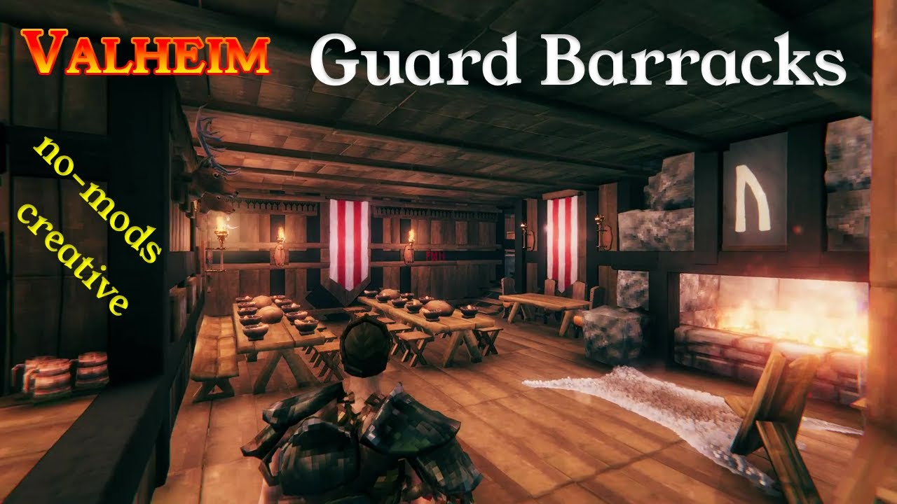 Guard Barracks - Vanilla / Valheim - YouTube