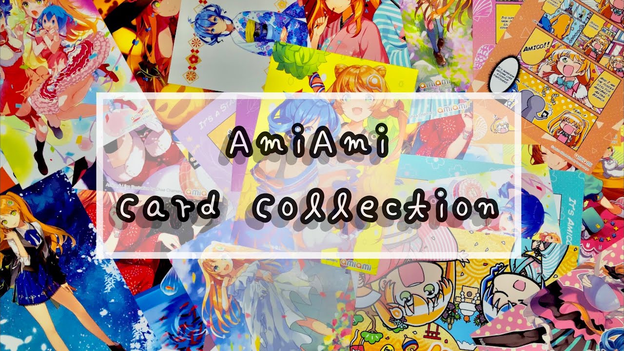 My AmiAmi Card Collection (Part 1) - YouTube