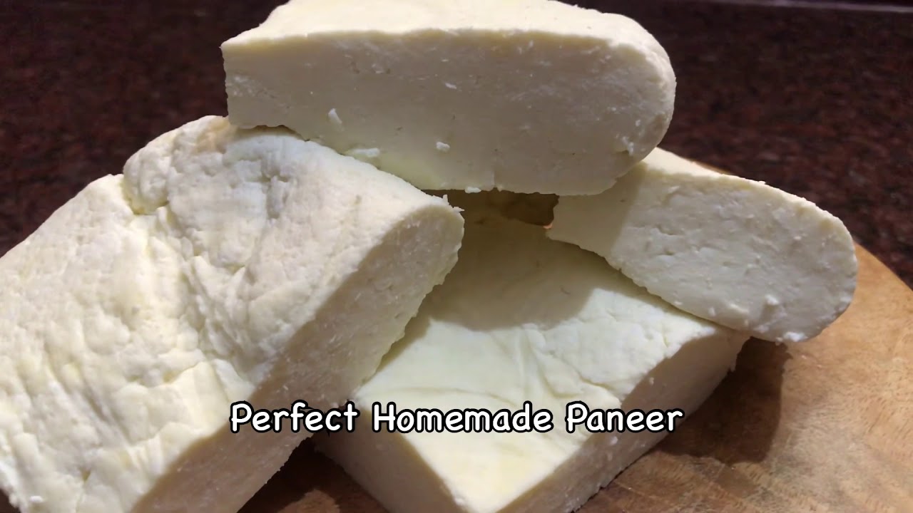 Perfect Homemade Paneer | Soft Paneer At Home | Homemade Malai Paneer ...