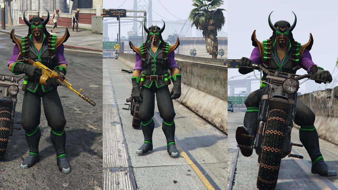 Diablo Marvel GTA V PED / MOD - YouTube