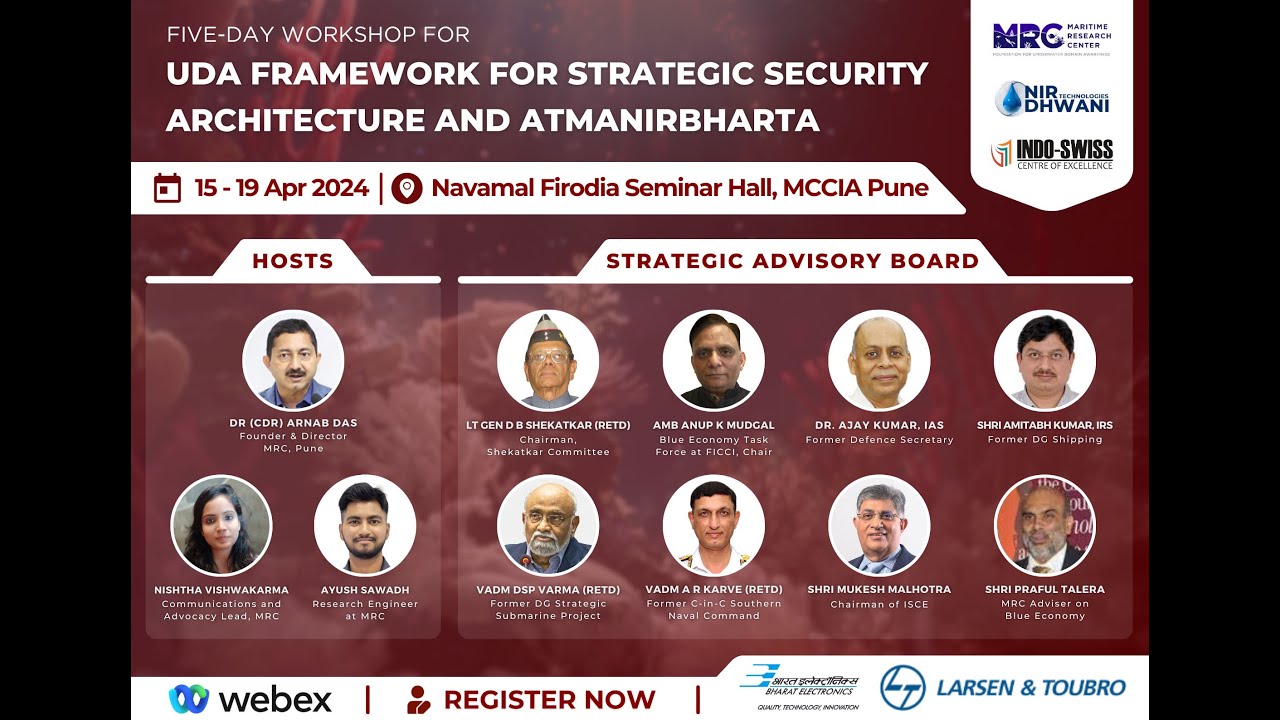 Day 3 | UDA framework for Strategic Security Architecture and AtmaNirbharta - YouTube