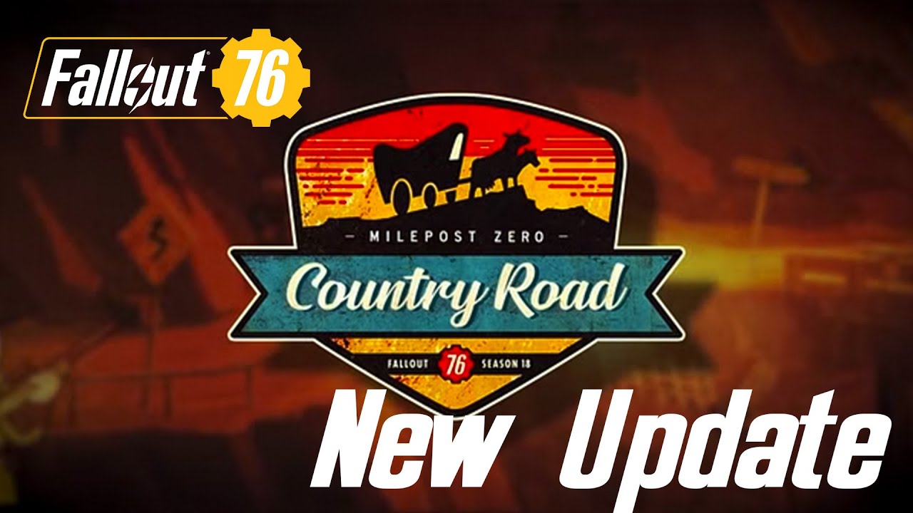*LIVE* - Fallout 76 Country Road update - YouTube