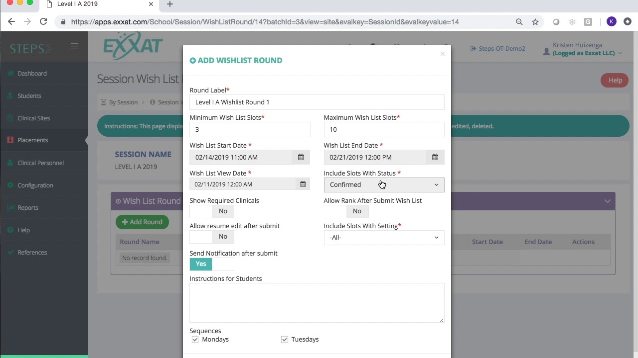 Wishlist Setup for School Admins STEPS PT and OT - YouTube
