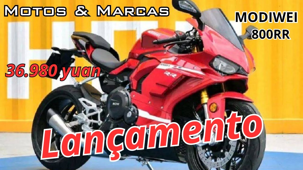 Lançamento da esportiva MODIWEI 800 RR, preço de 36.980 yuan. Você ...
