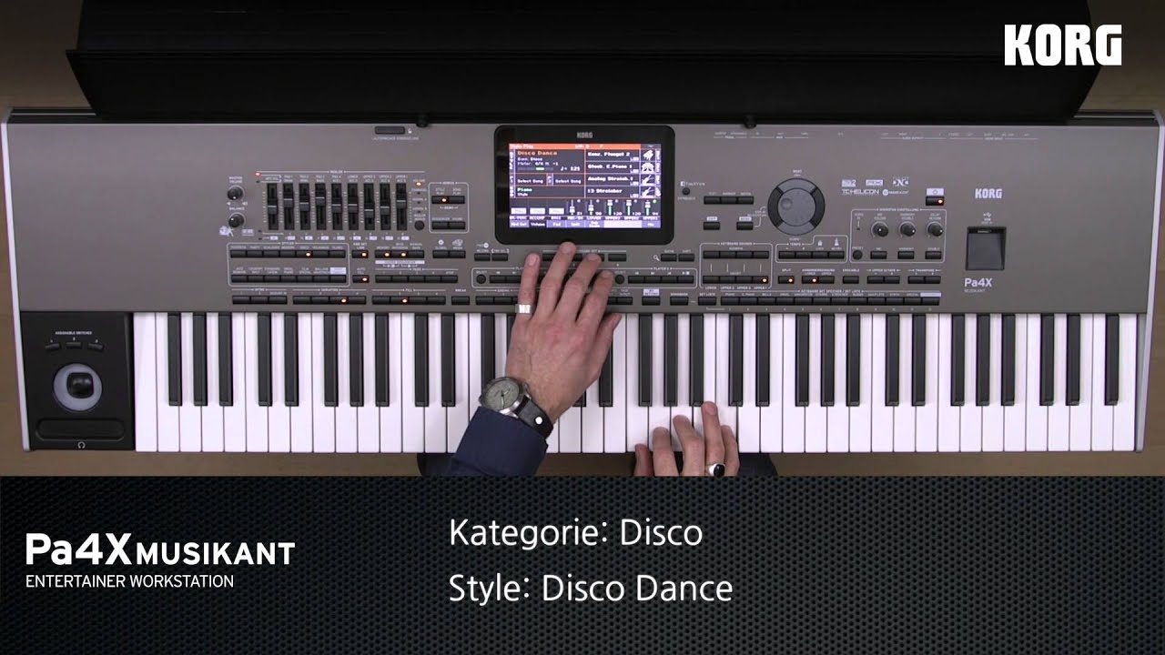 KORG Pa4X MUSIKANT Style Demos: MODERN & DISCO Styles - YouTube