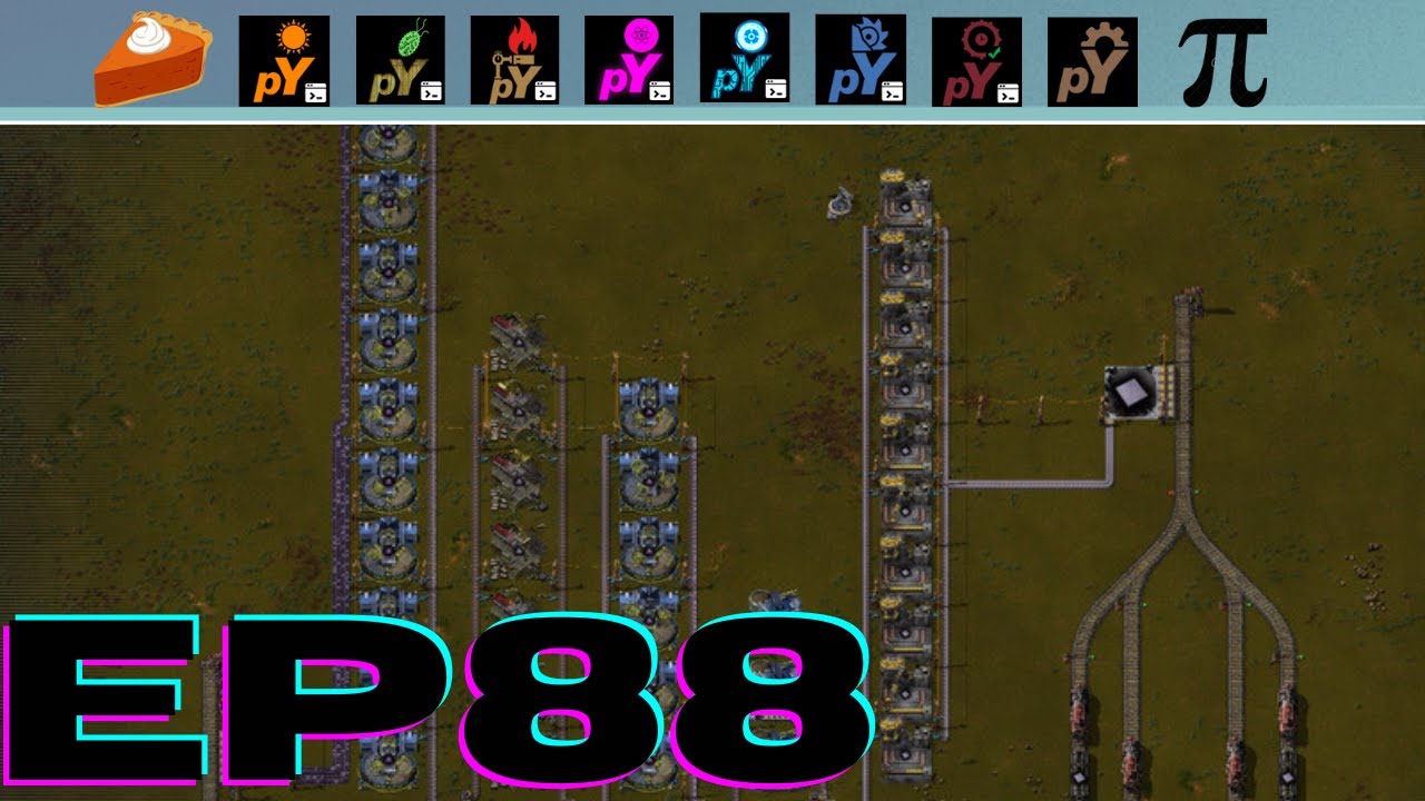 Factorio pYanodons | Starter Base Independence | Titanium Plate - EP88 ...