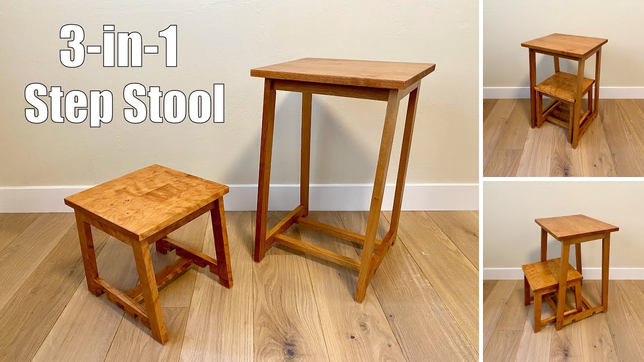 3-in-1 Step Stool - YouTube
