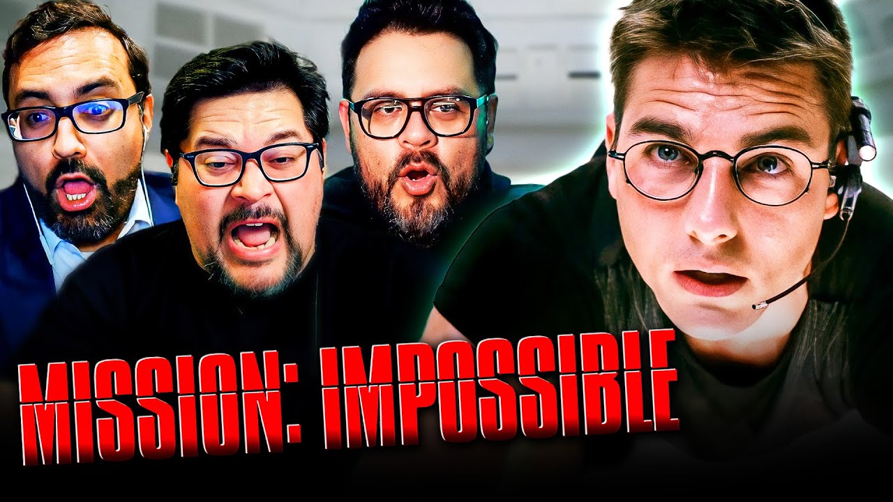 MISSION: IMPOSSIBLE (1996) IS FUN NOSTALGIA! Movie Reaction • Tom Cruise • Ethan Hunt - YouTube