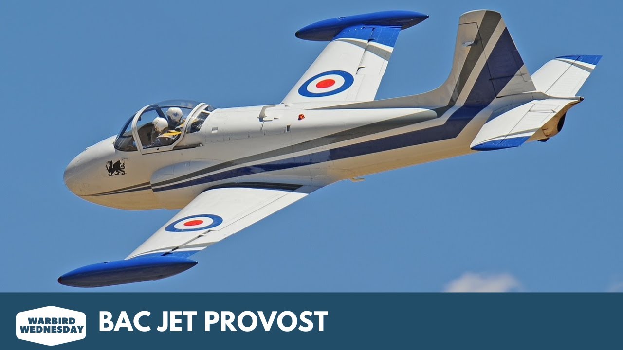 BAC Jet Provost - Warbird Wednesday Episode #243 - YouTube